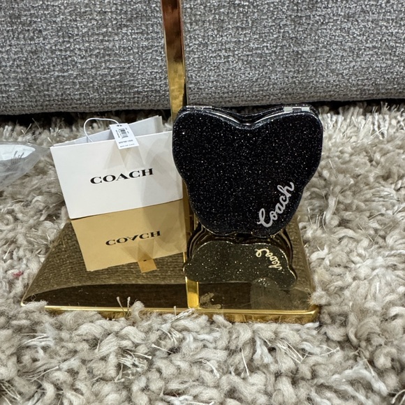 Coach | Accessories | Coach Glitter Butterfly Compact Mirror | Poshmark